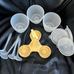 Tupperware | Dining | Vintage Tupperware Condiment Set | Poshmark